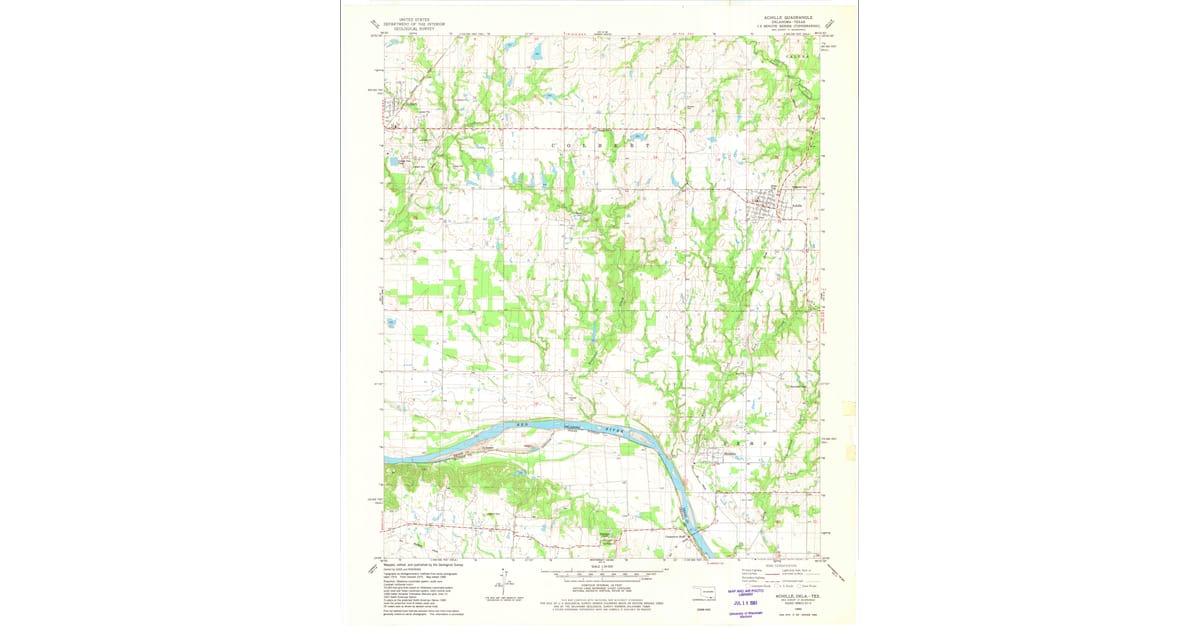 1980s Maps of Grayson County, TX | Pastmaps