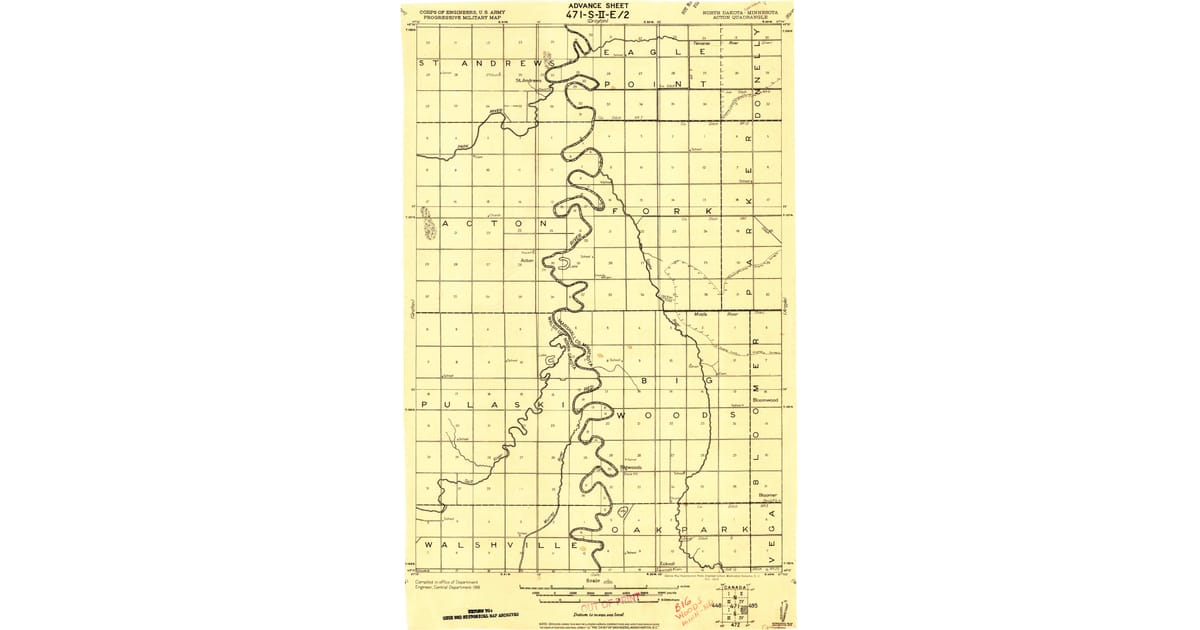 Old Maps of Walsh County, ND | Pastmaps