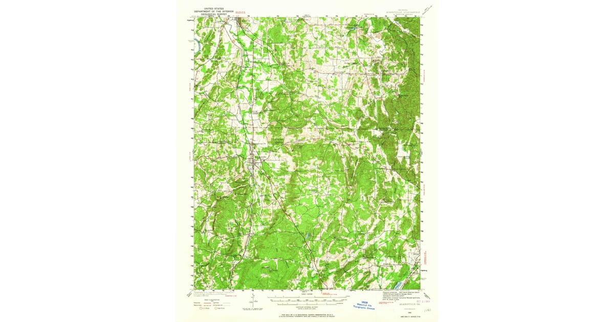 1941 Map of Adairsville, GA — High-Res | Pastmaps