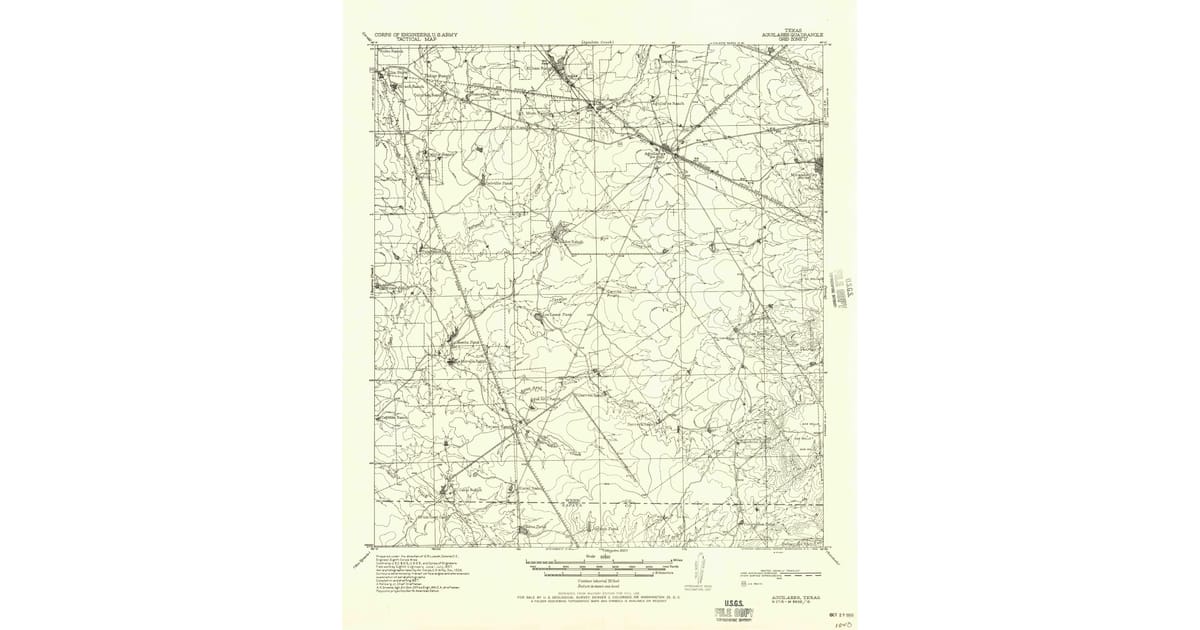 Old Maps of Mirando City, TX | Pastmaps