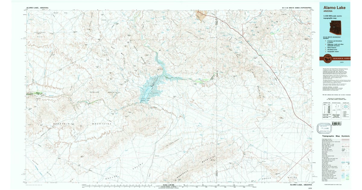 1970s Maps of Planet, AZ | Pastmaps