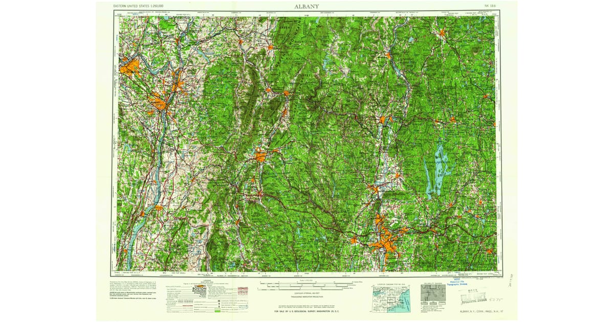 1960s Maps of Surry, NH | Pastmaps