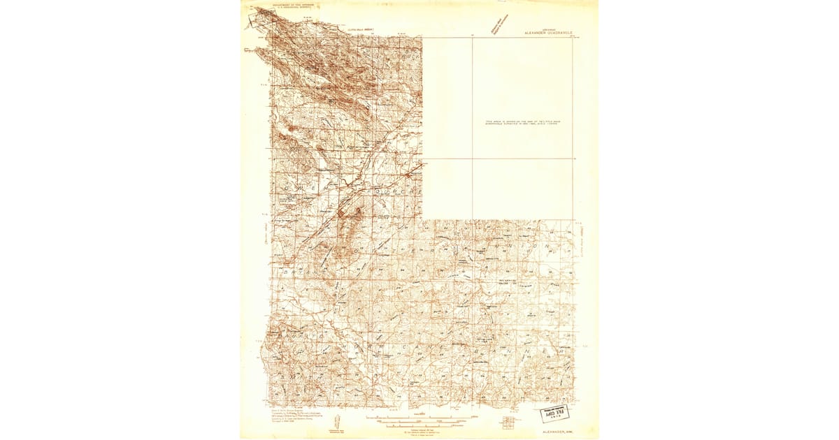 1900s (20th Century) Maps of Alexander, AR | Pastmaps