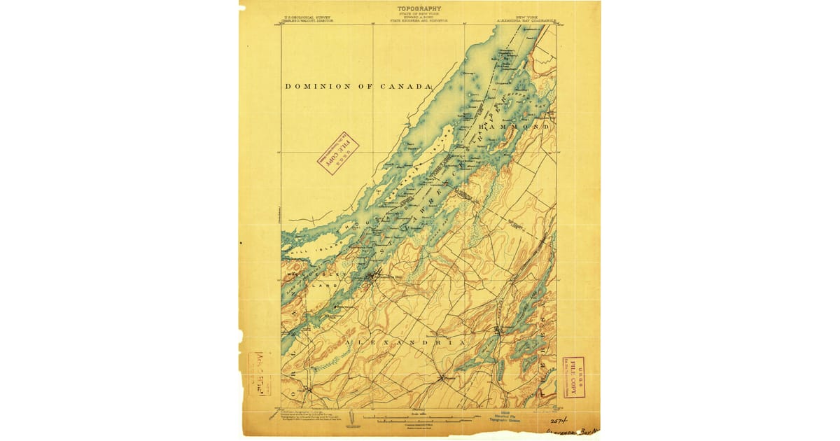 Old Maps of Saint Lawrence County, NY | Pastmaps