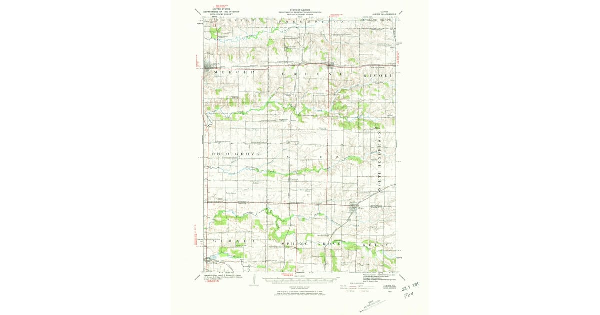 Old Maps of Alexis, IL | Pastmaps