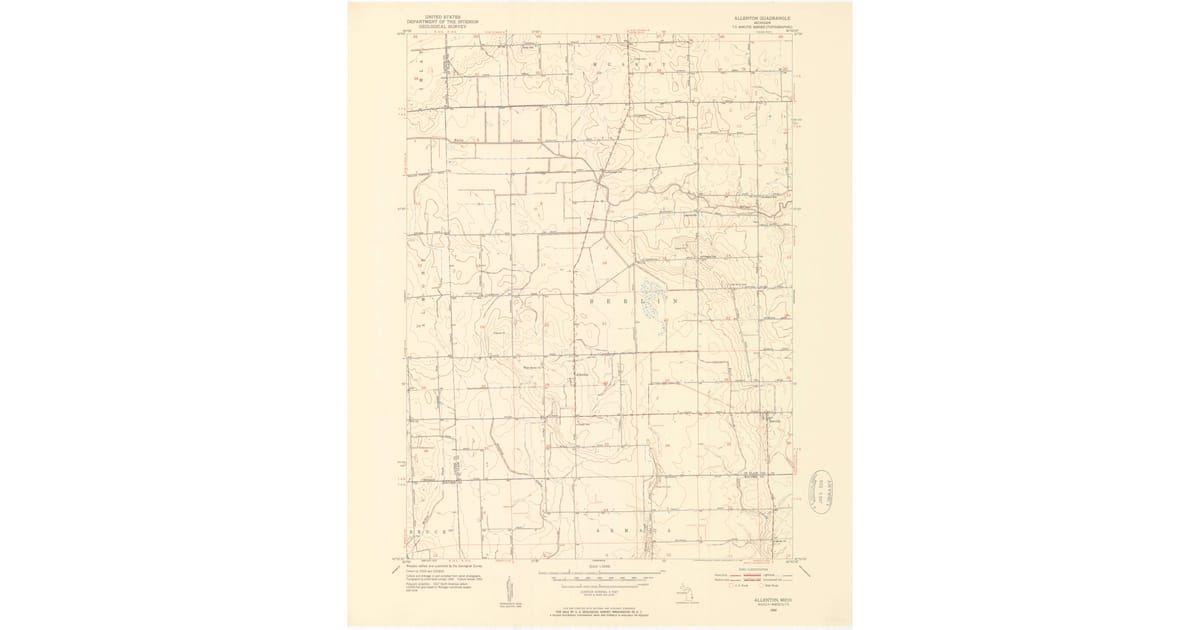 1950s Maps of Macomb County, MI | Pastmaps