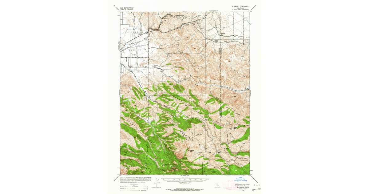1940s Maps of Midway, CA | Pastmaps