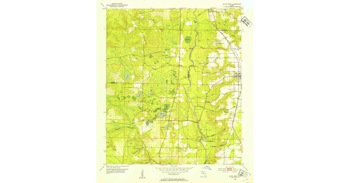 Old Maps of Altha, FL | Pastmaps