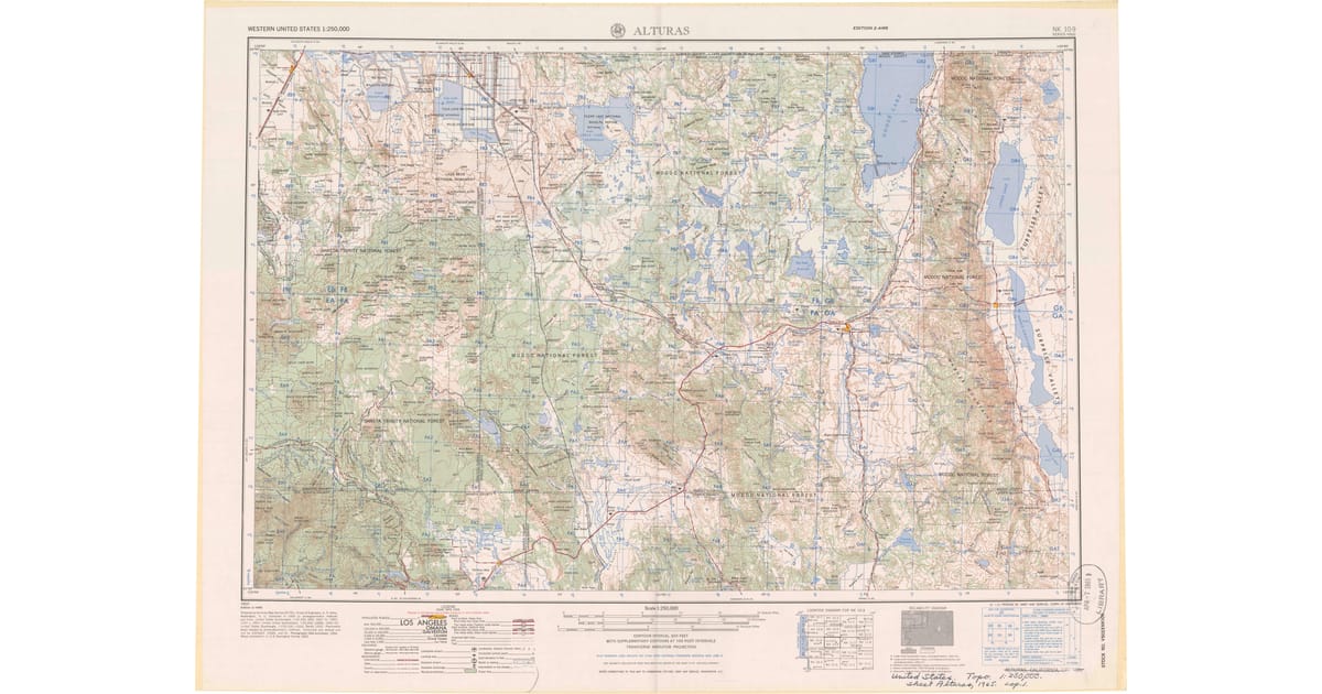 1965 Map of Alturas, CA — High-Res | Pastmaps