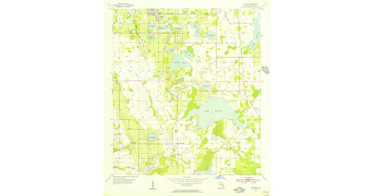 Old Maps of Alturas, FL | Pastmaps