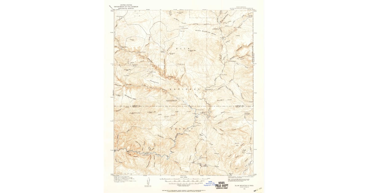 Old Maps of Sierra County, NM | Pastmaps