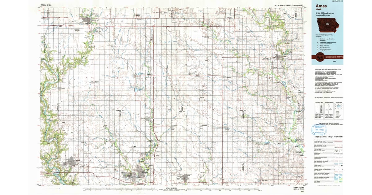 1990s Maps of Webster City, IA | Pastmaps