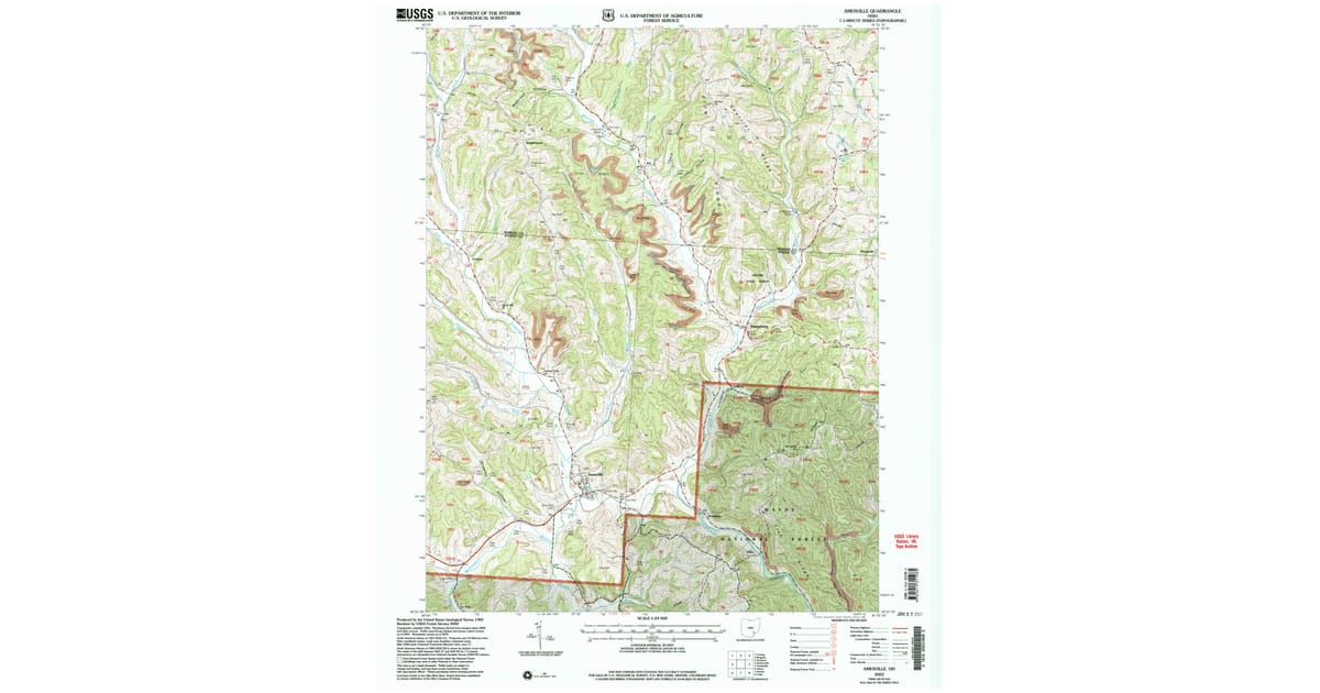 2000s (21st Century) Maps of Morgan County, OH | Pastmaps