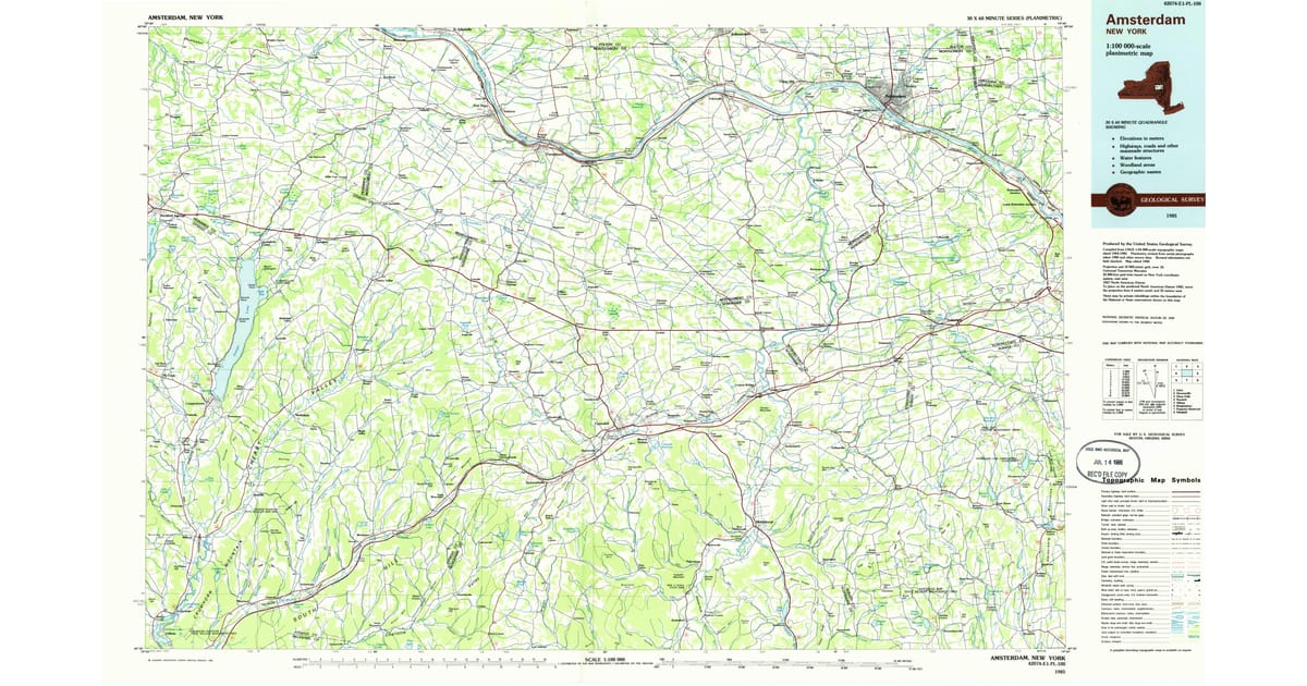 1980s Maps of East Springfield, Springfield | Pastmaps