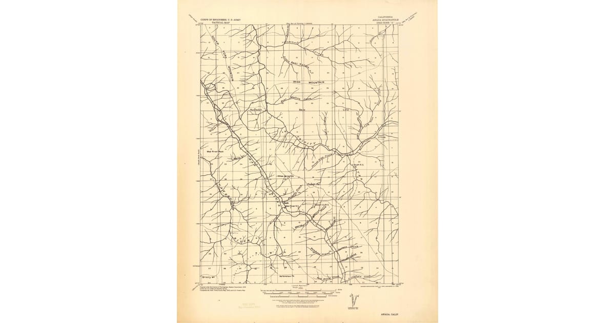 Old Historical Maps of Miller Place, CA | Pastmaps