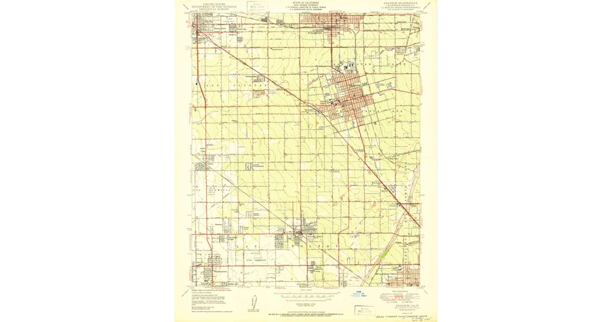 1950s Maps of Clair, Stanton | Pastmaps