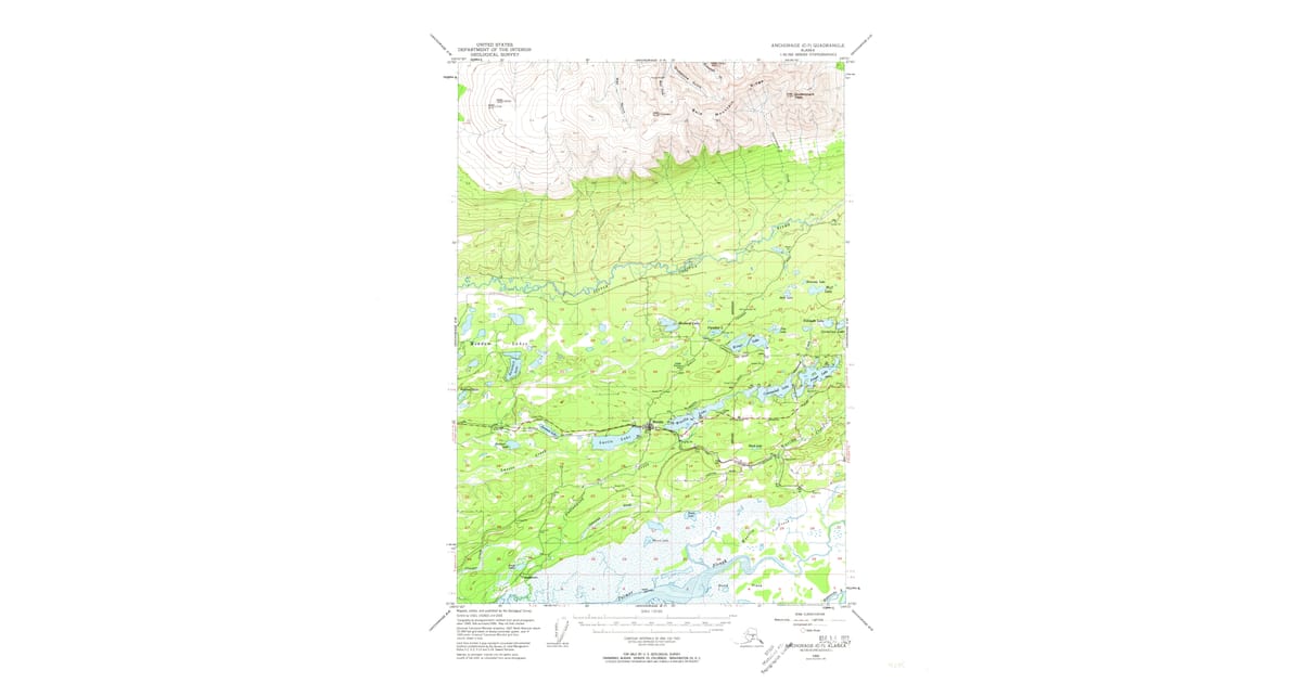 Old Maps of Wasilla, AK | Pastmaps