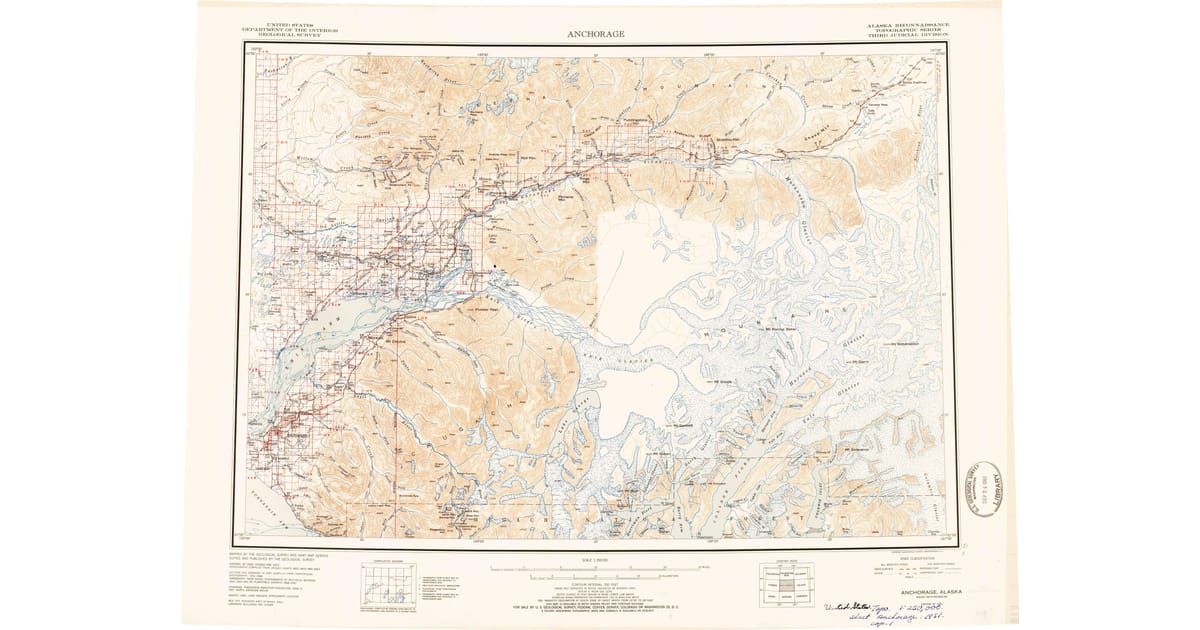 Old Maps of Southwood Park, Anchorage | Pastmaps
