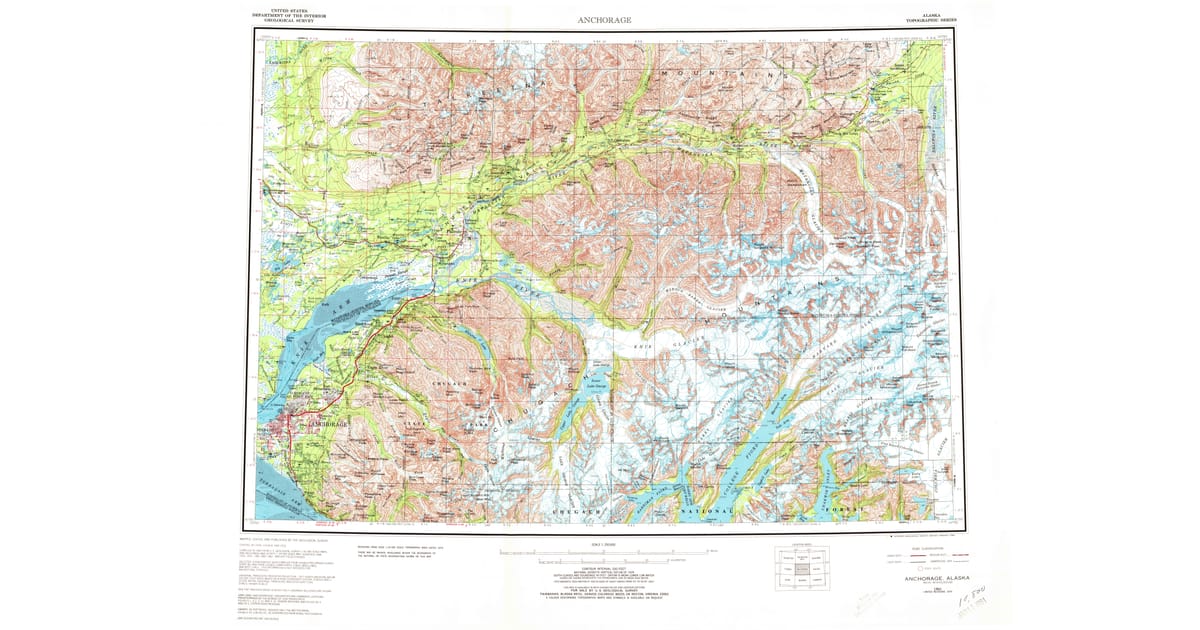 1970s Maps of Chester Valley, Anchorage | Pastmaps