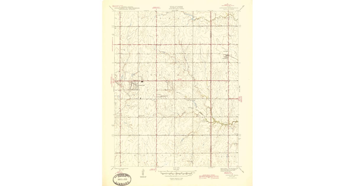1940s Maps of Butler County, KS | Pastmaps