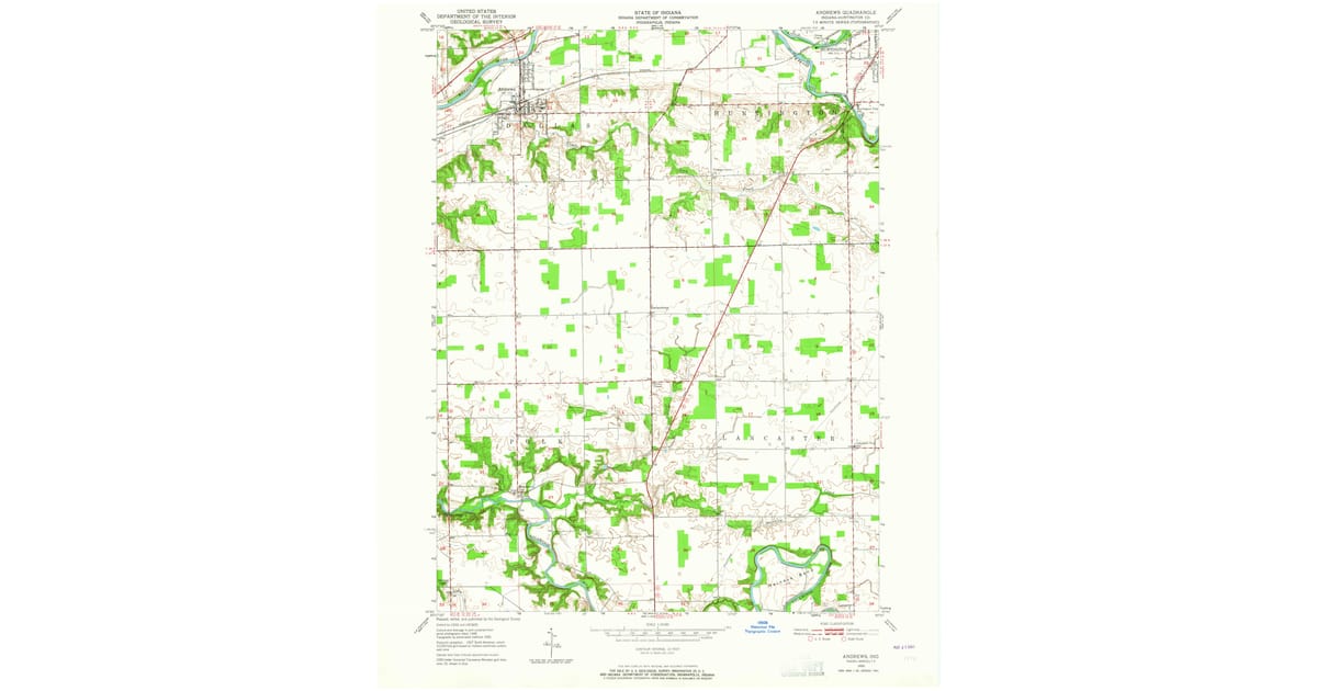 Old Maps of Huntington, IN | Pastmaps