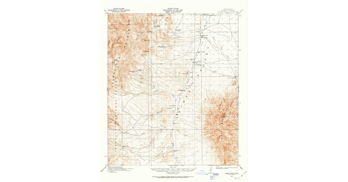 Old Maps of Eaton Place, NM | Pastmaps