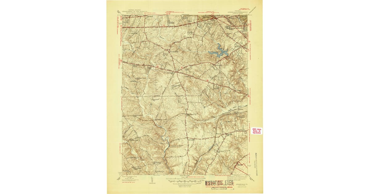 1940s Maps of Culmore, Fairfax County | Pastmaps