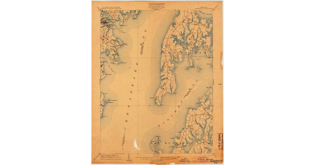 1904 Map of Annapolis, MD — High-Res | Pastmaps