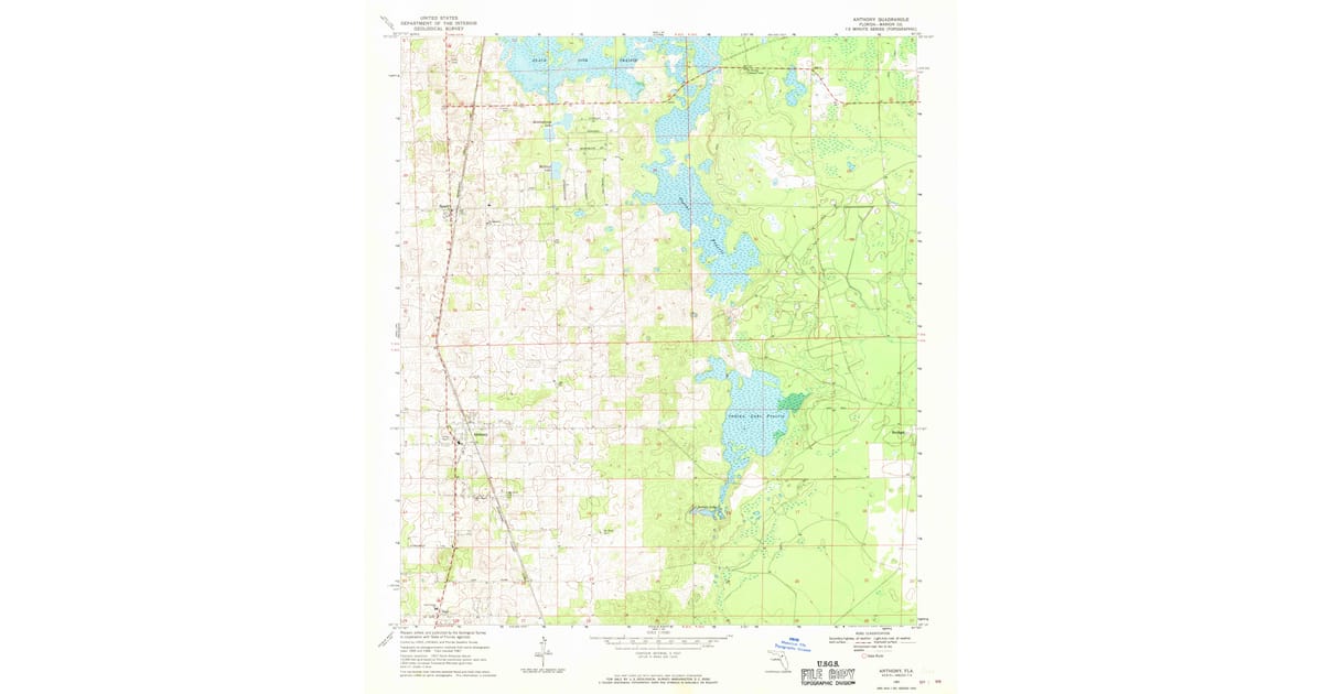 1960s Maps of Sparr, FL | Pastmaps