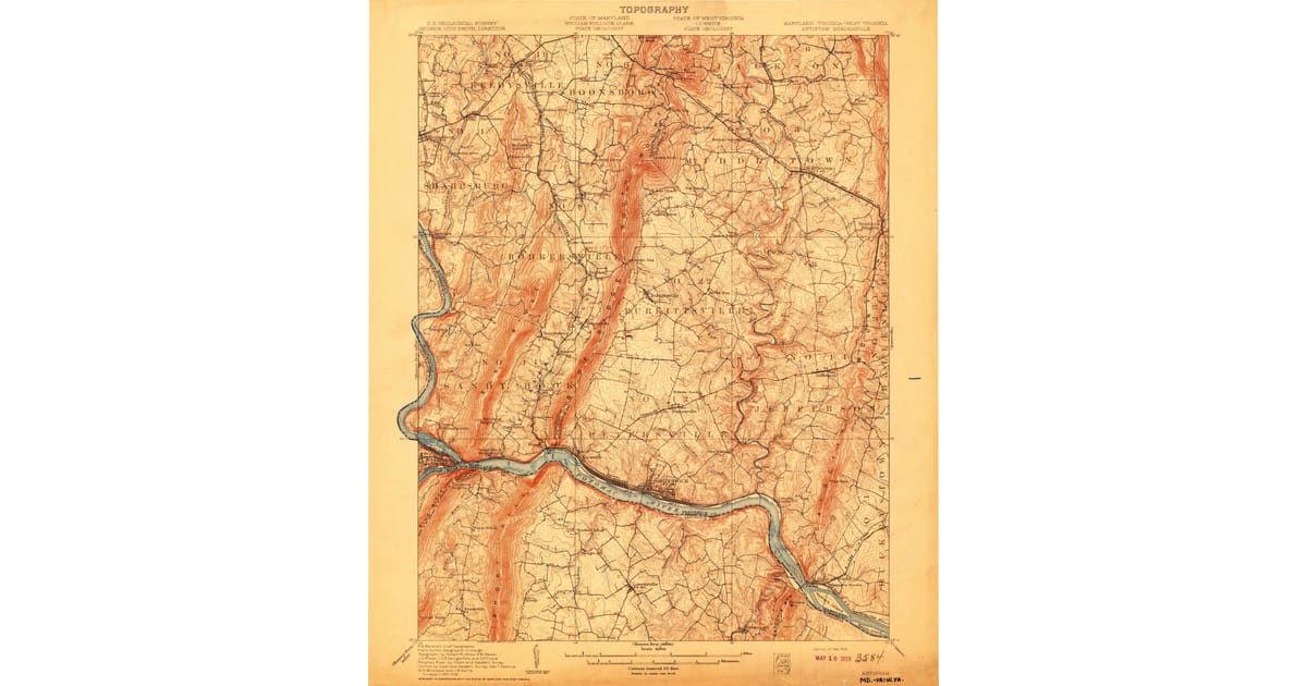 1910s Maps of Samples Manor, MD | Pastmaps