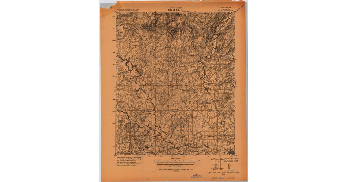 1920s Maps of Oklahoma | Pastmaps
