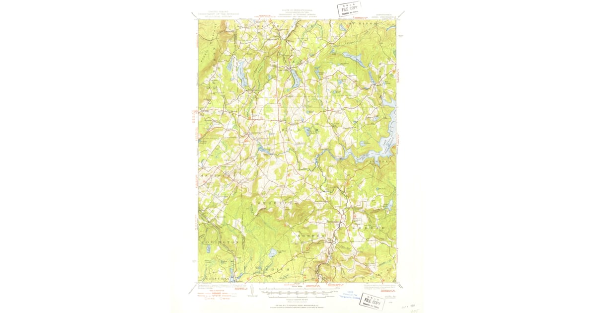 Old Maps of Red Oak, Jefferson Township | Pastmaps