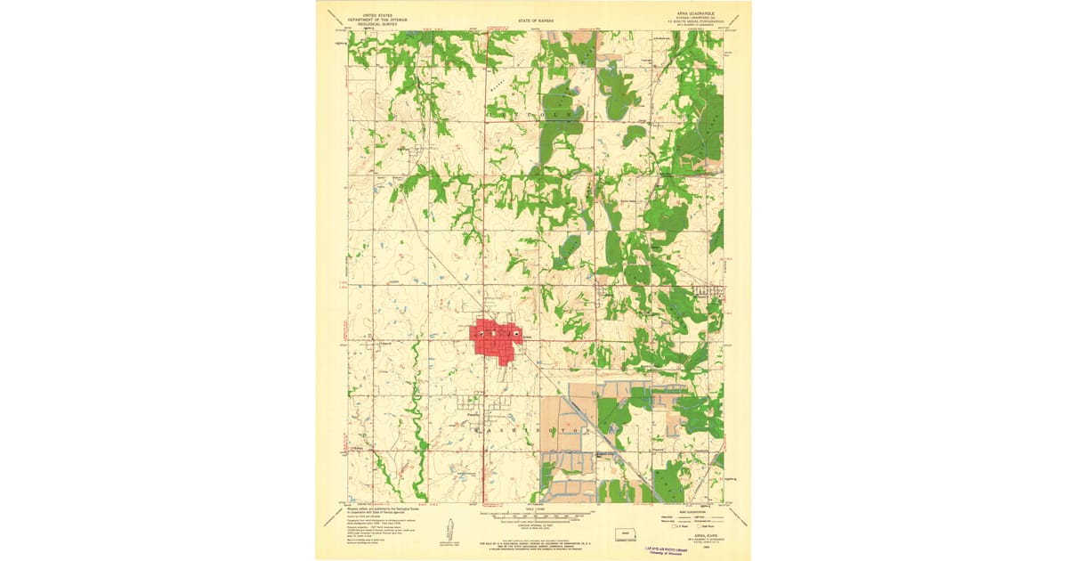 1959 Map of Arma, KS — High-Res | Pastmaps