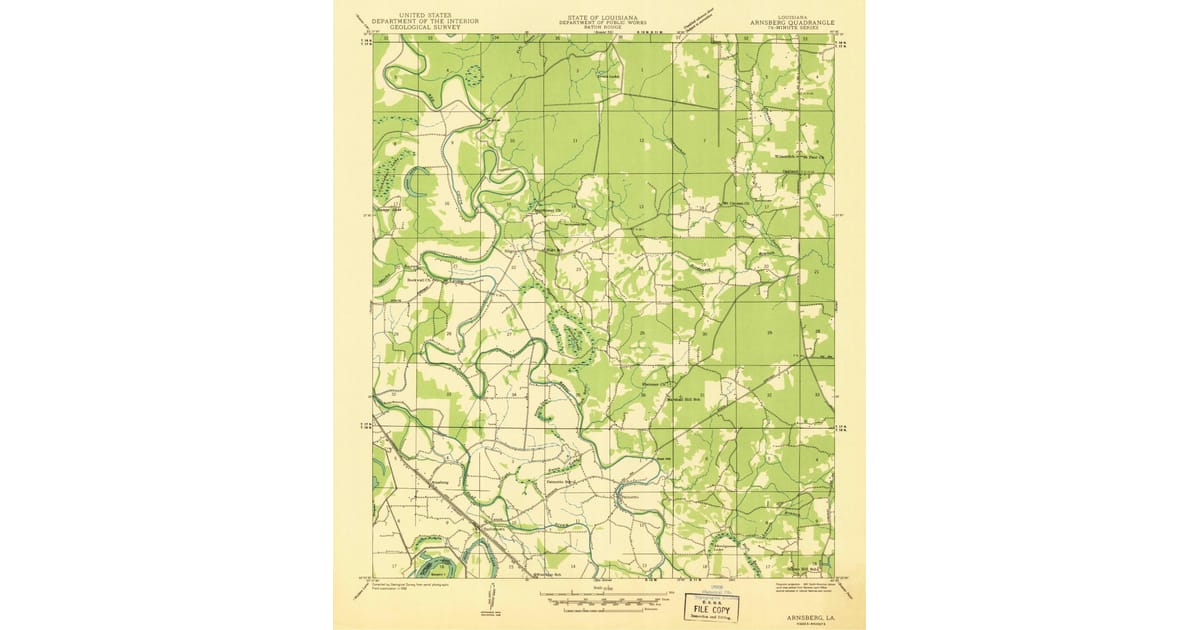 Old Maps of Taylortown, LA | Pastmaps