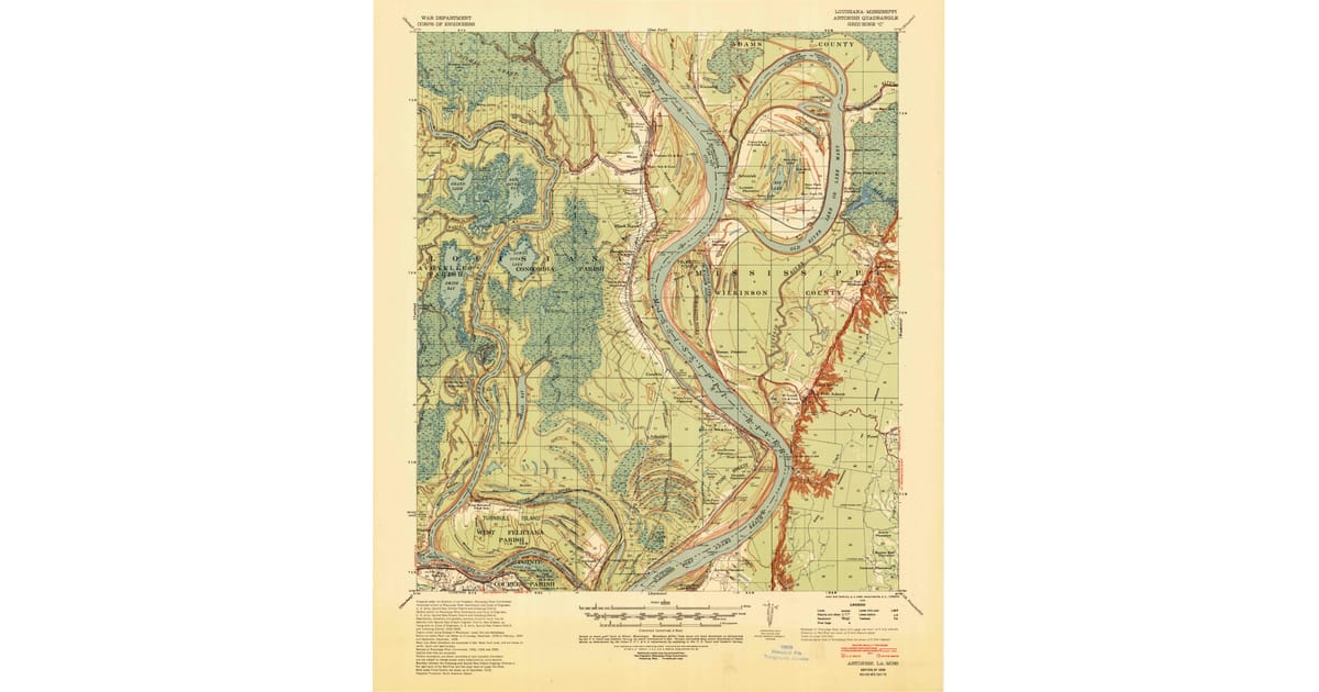 Old Maps of Merrick, LA | Pastmaps