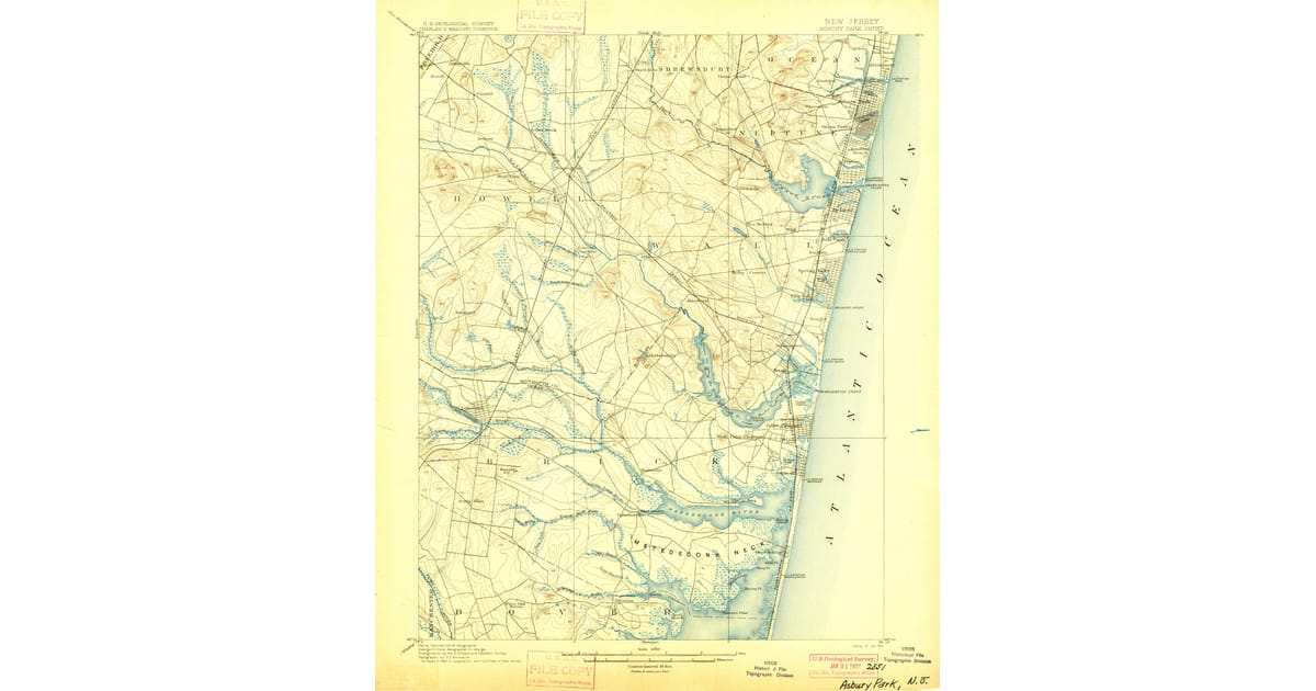1900-1909 Maps of Forest Ridge, Toms River | Pastmaps