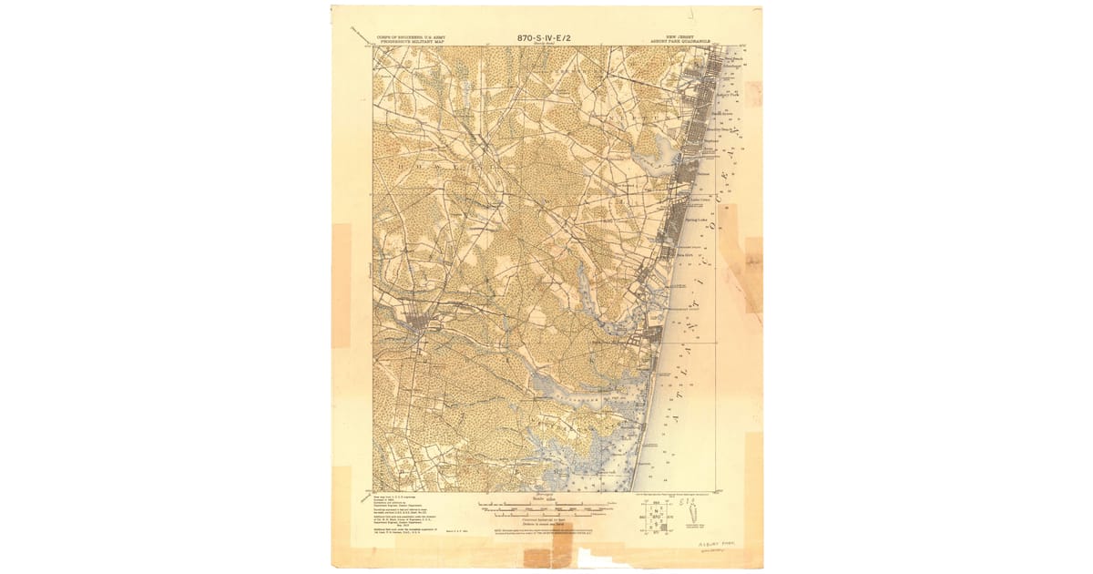 1910s Maps of Forest Ridge, Toms River | Pastmaps