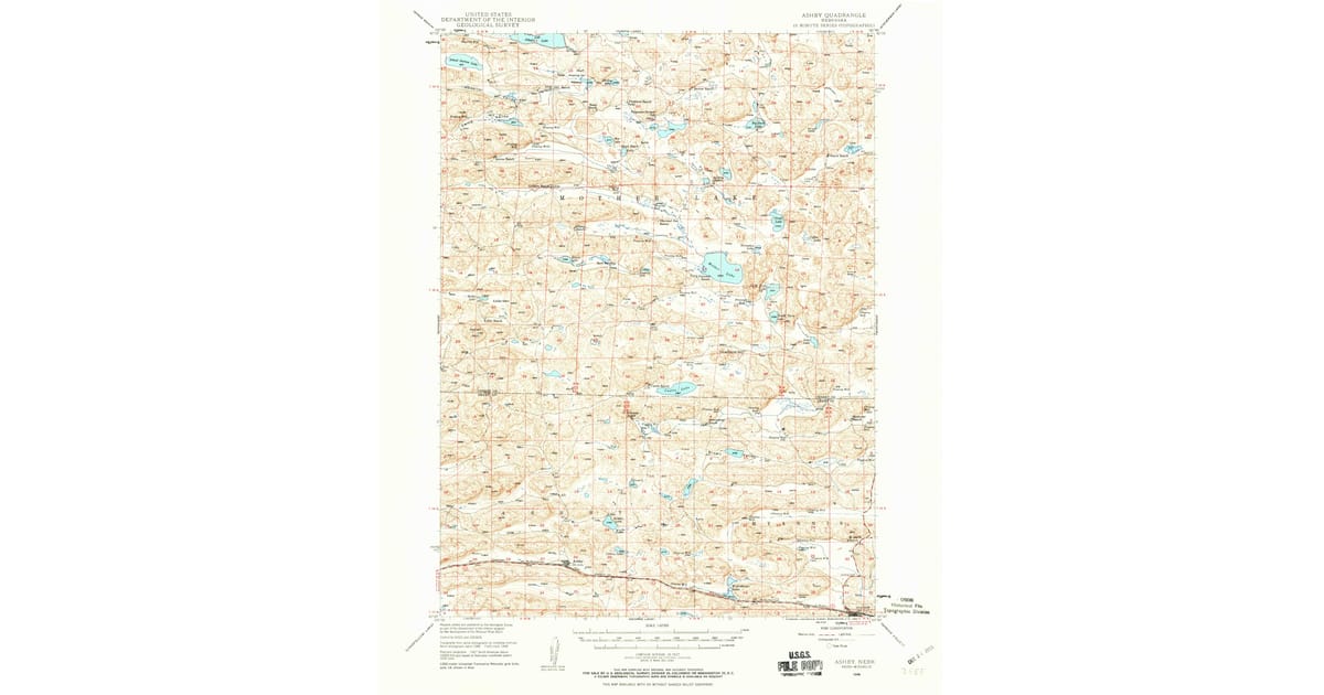 Old Maps of Grant County, NE | Pastmaps