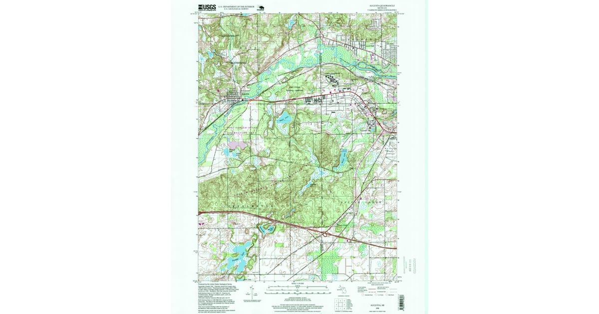 1990s Maps of Springfield, MI | Pastmaps