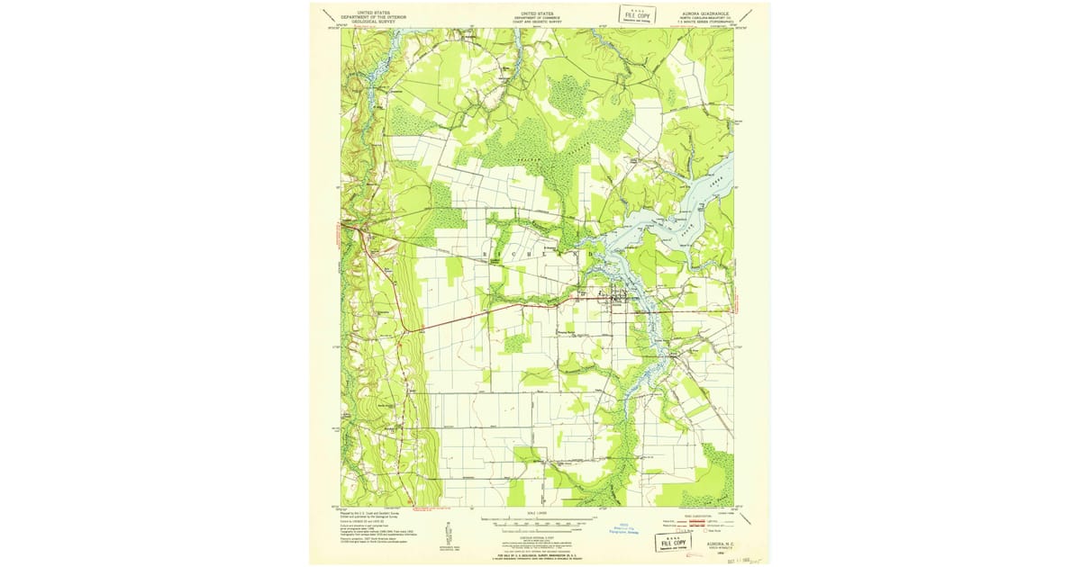 Old Maps of Idalia, NC | Pastmaps