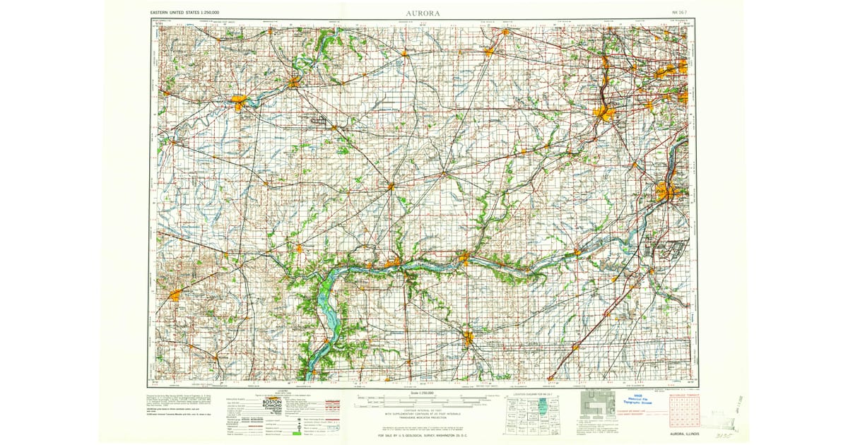 1960s Maps of Lisle, IL | Pastmaps