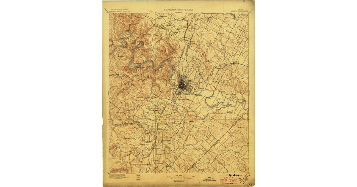 1897 Map of Austin, TX — High-Res | Pastmaps