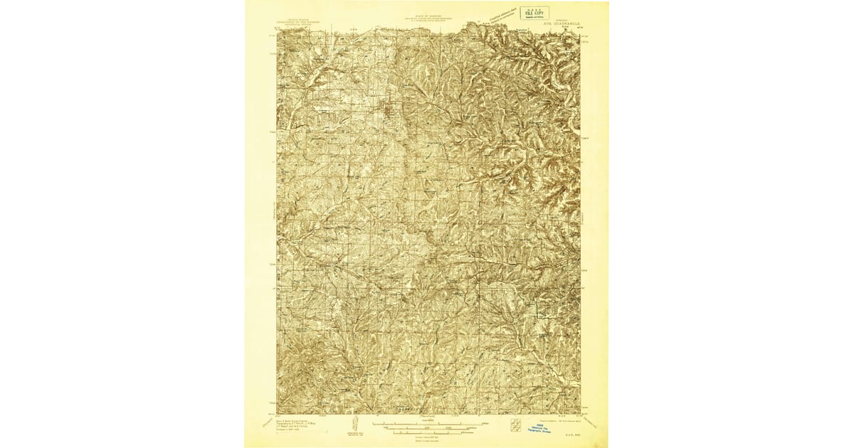 Old Maps of Foil, MO for Academic Research | Pastmaps