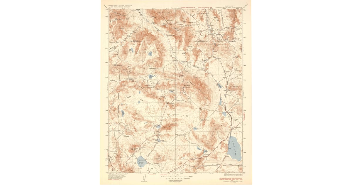 Old Maps of Mars, CA | Pastmaps