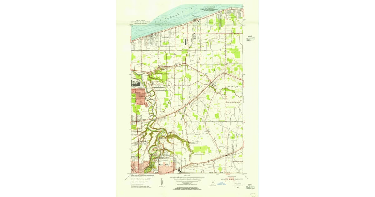 1953 Map of Avon, OH — High-Res | Pastmaps