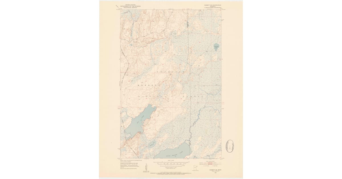 1950s Maps of Lake County, MN | Pastmaps