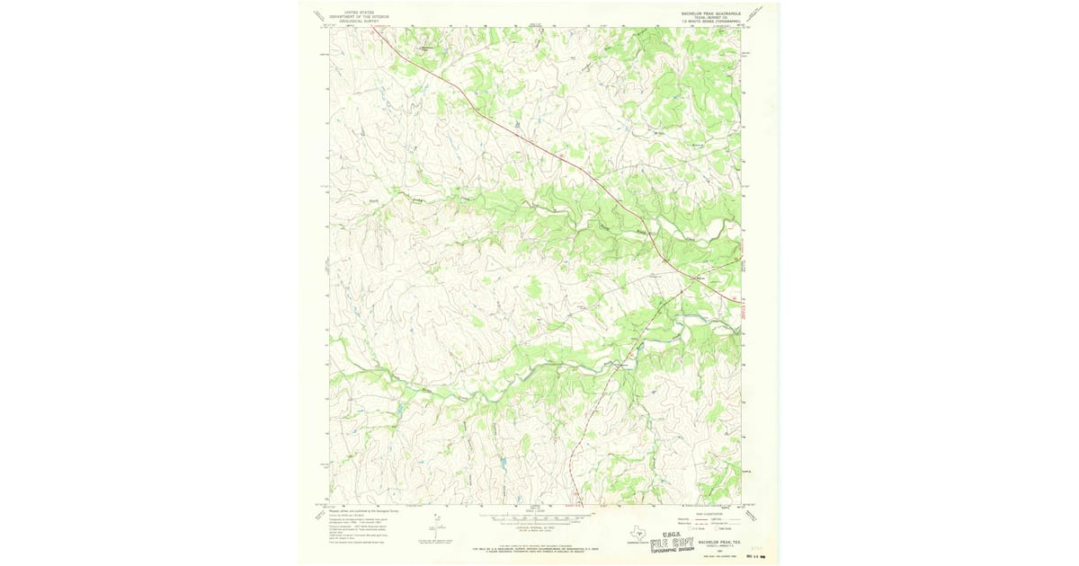 1960s Maps of Watson, TX | Pastmaps