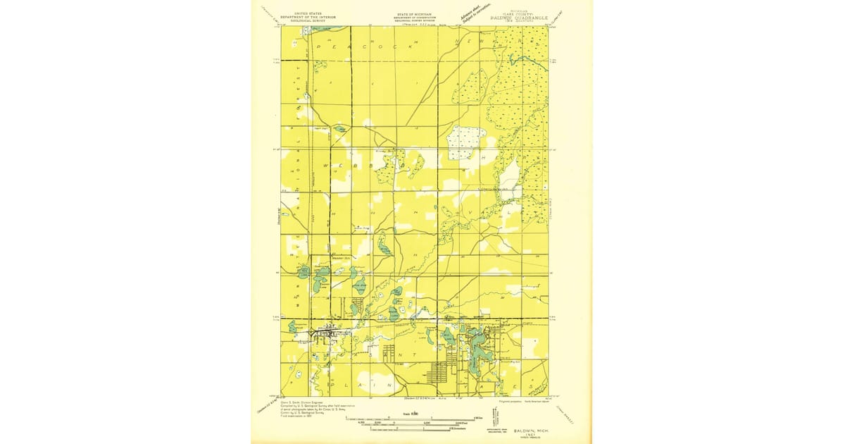 Old Maps of Newkirk Township, MI | Pastmaps