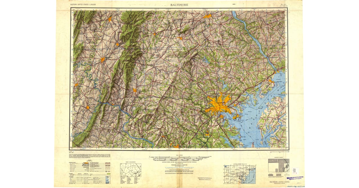 1940s Maps of Northwest Triangle, York | Pastmaps