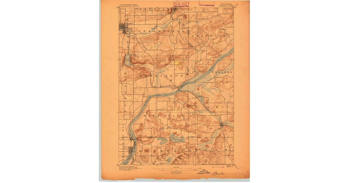 Old Maps of Lodi, WI for Genealogy | Pastmaps